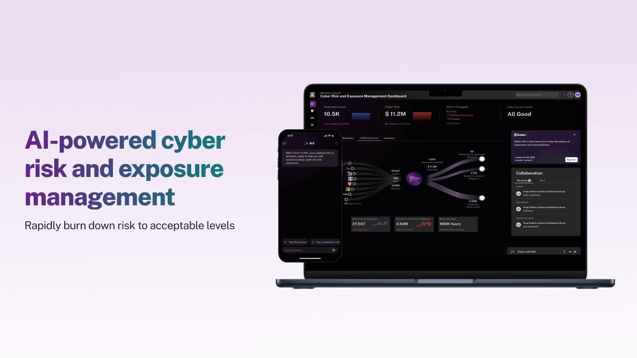 Balbix | Al-native Cyber Risk and Exposure Management
