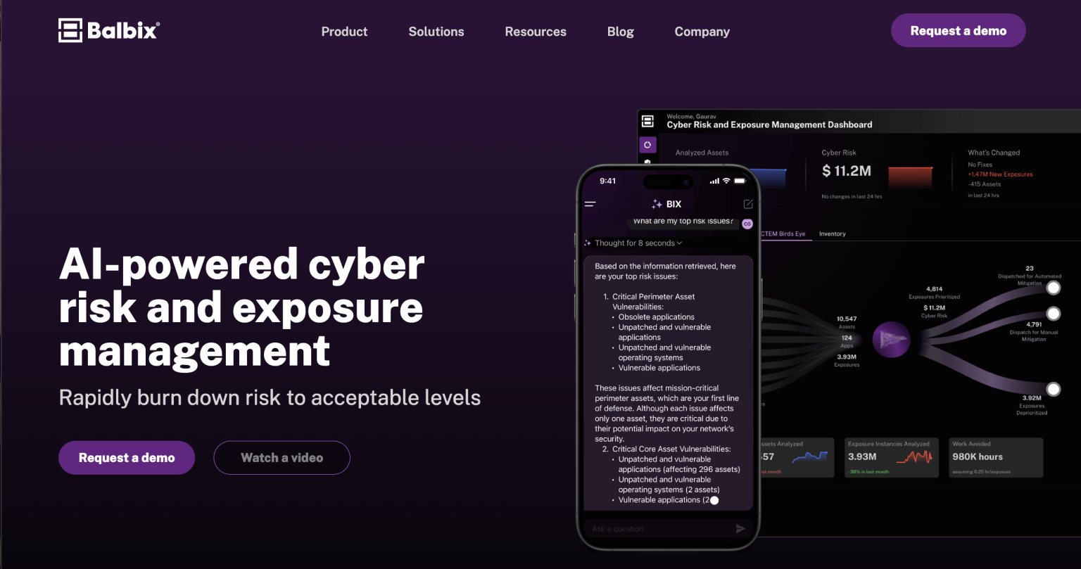 Top 9 Vulnerability Management Tools for 2025: Features & Comparisons | Balbix
