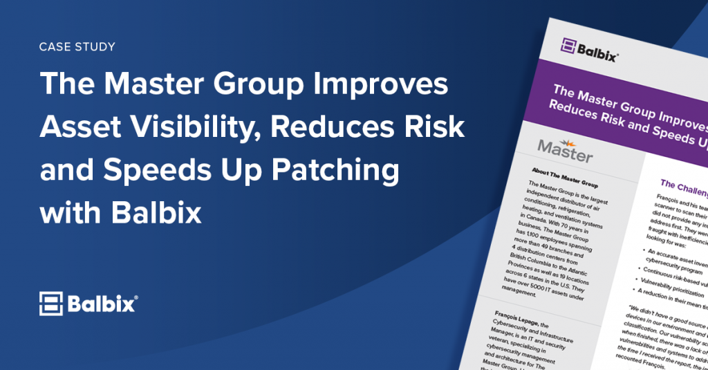 Balbix: Next-Gen Cybersecurity for the Manufacturing Industry